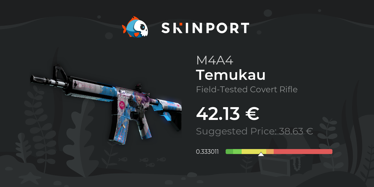 M4A4 | Temukau (Einsatzerprobt) - CS:GO - Skinport