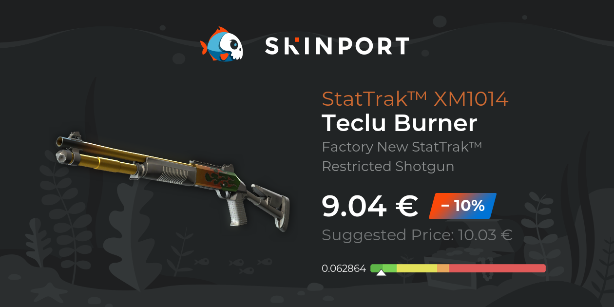 StatTrak™ XM1014 | Teclu Burner (Factory New) - Counter-Strike 2 - Skinport
