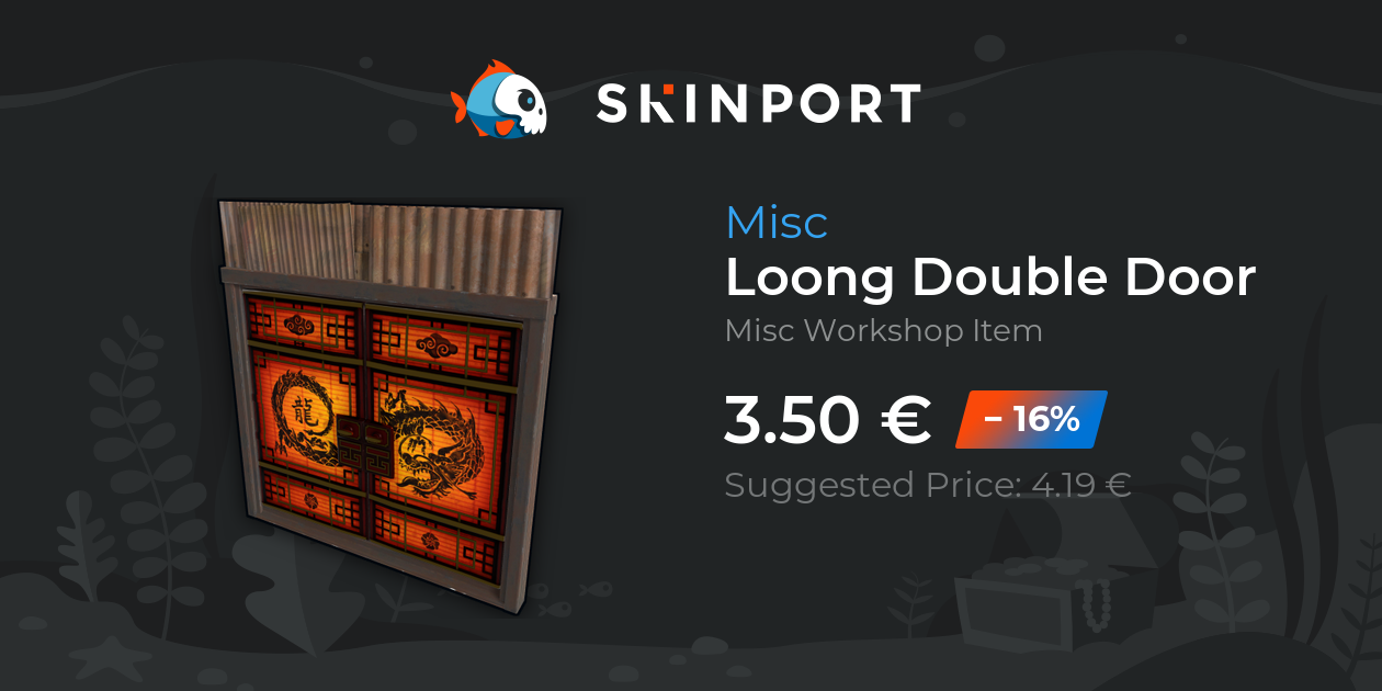 Loong Double Door - Rust - Skinport