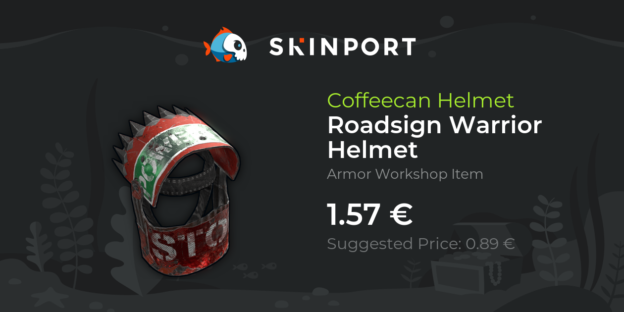 Roadsign Warrior Helmet - Rust - Skinport