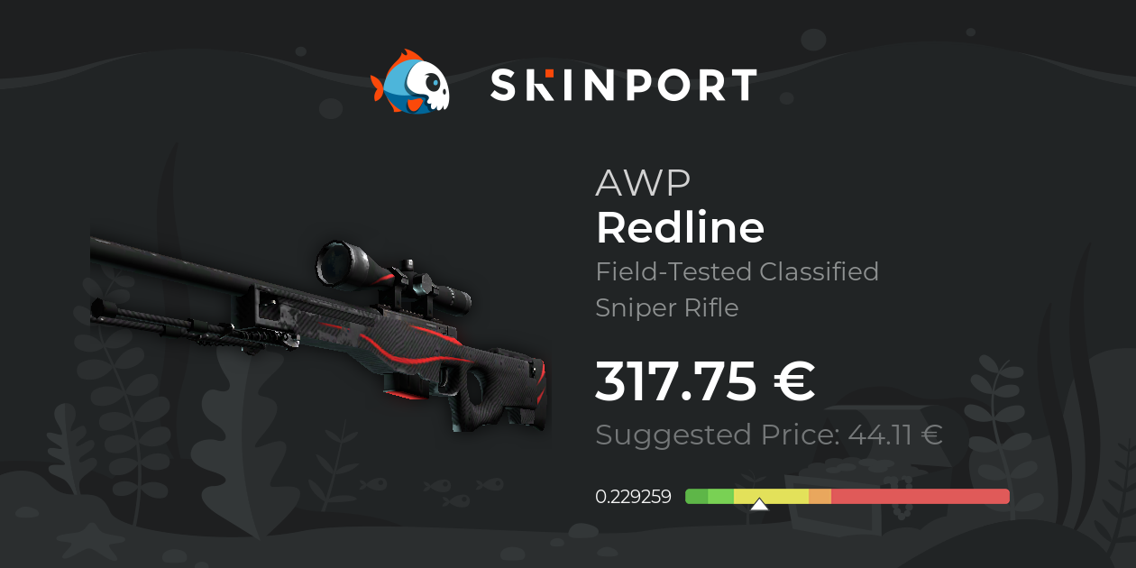AWP | Redline (Field-Tested) - Counter-Strike 2 - Skinport