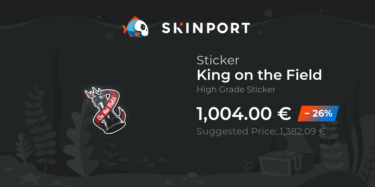 Sticker | King on the Field - Counter-Strike 2 - Skinport