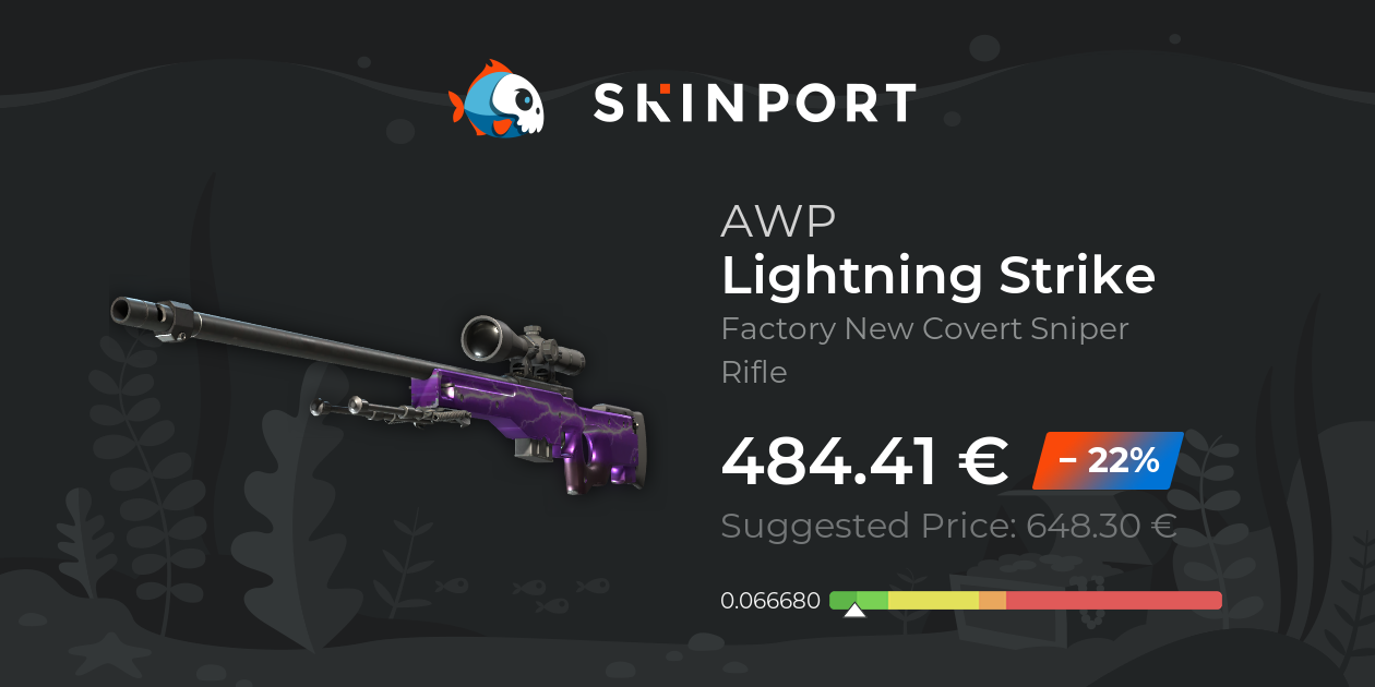 AWP | Lightning Strike (Factory New) - Counter-Strike 2 - Skinport