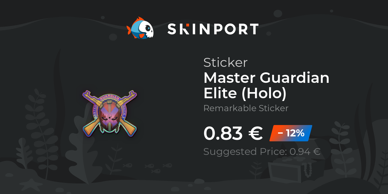 Sticker | Master Guardian Elite (Holo) - Counter-Strike 2 - Skinport