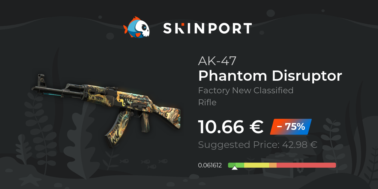 AK-47 | Phantom Disruptor (Factory New) - Counter-Strike 2 - Skinport