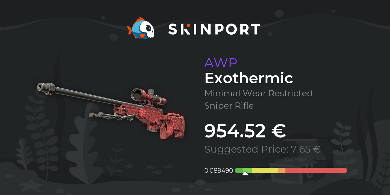 AWP | Exothermic (Minimal Wear) - Counter-Strike 2 - Skinport