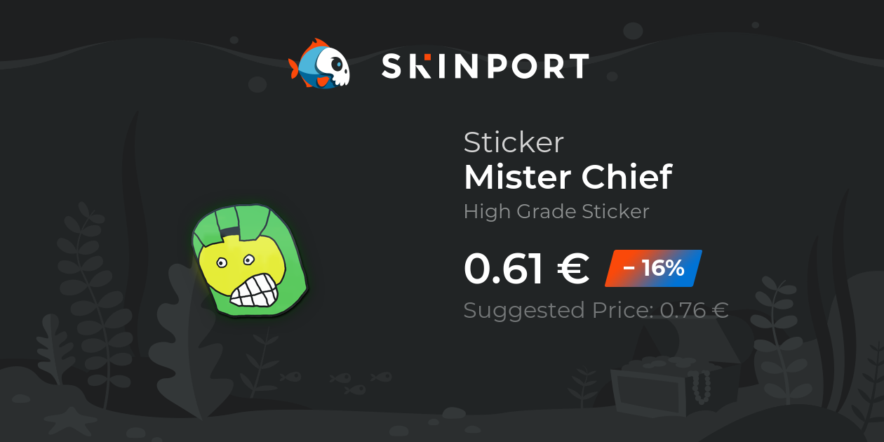 Sticker | Mister Chief - Counter-Strike 2 - Skinport