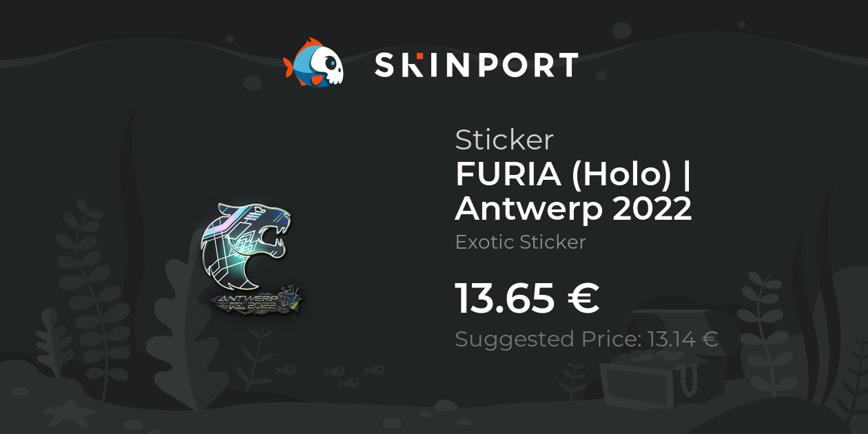 Sticker | FURIA (Holo) | Antwerp 2022 - Counter-Strike 2 - Skinport