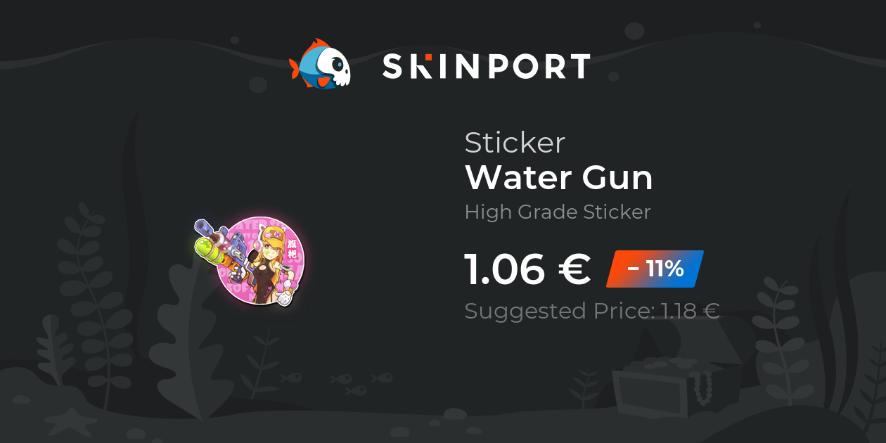 Sticker | Water Gun - Counter-Strike 2 - Skinport