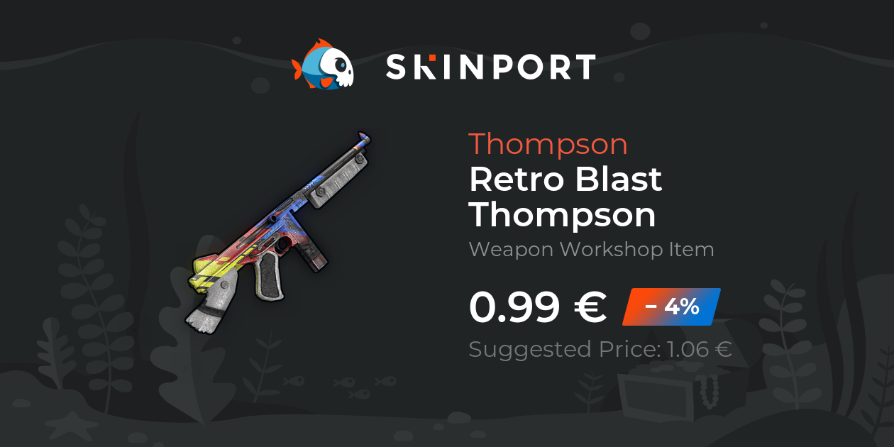 Retro Blast Thompson - Rust - Skinport