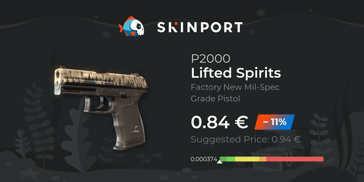 P2000 | Lifted Spirits (Factory New) - Counter-Strike 2 - Skinport