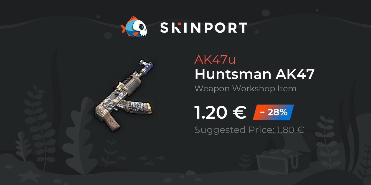 Huntsman AK47 - Rust - Skinport