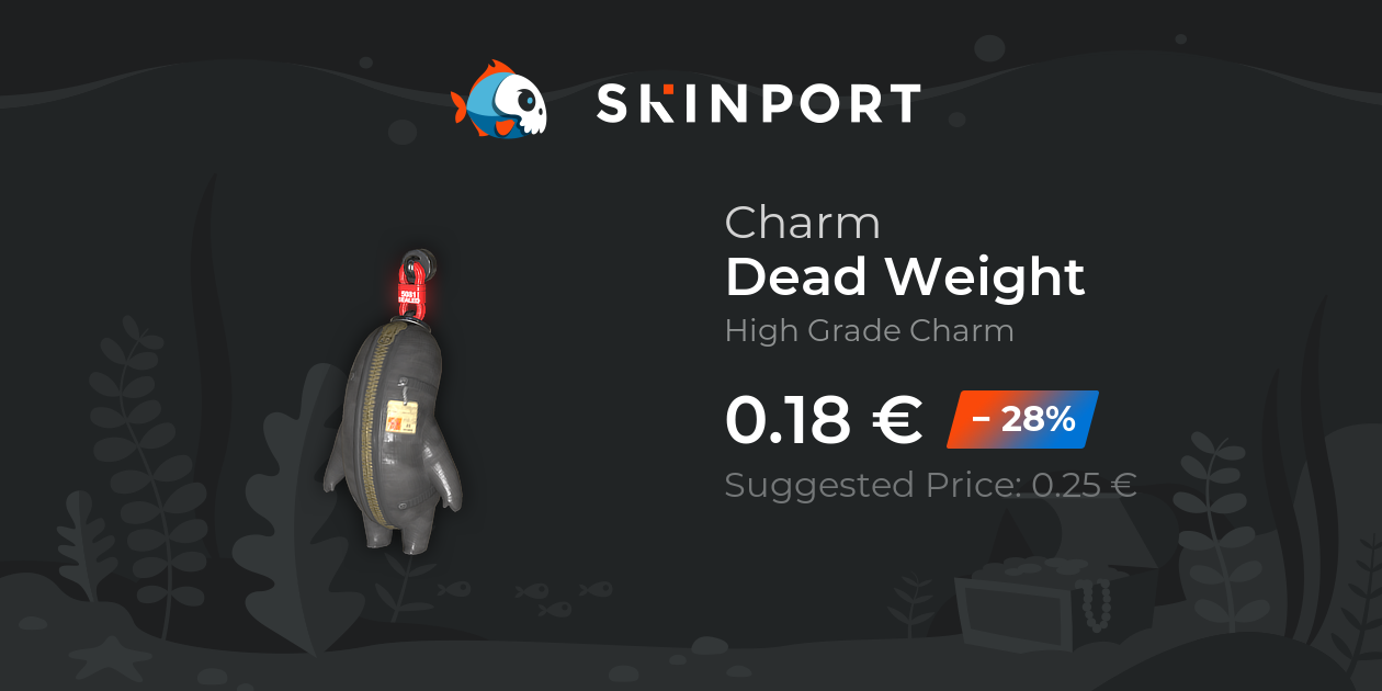 Charm | Dead Weight - Counter-Strike 2 - Skinport