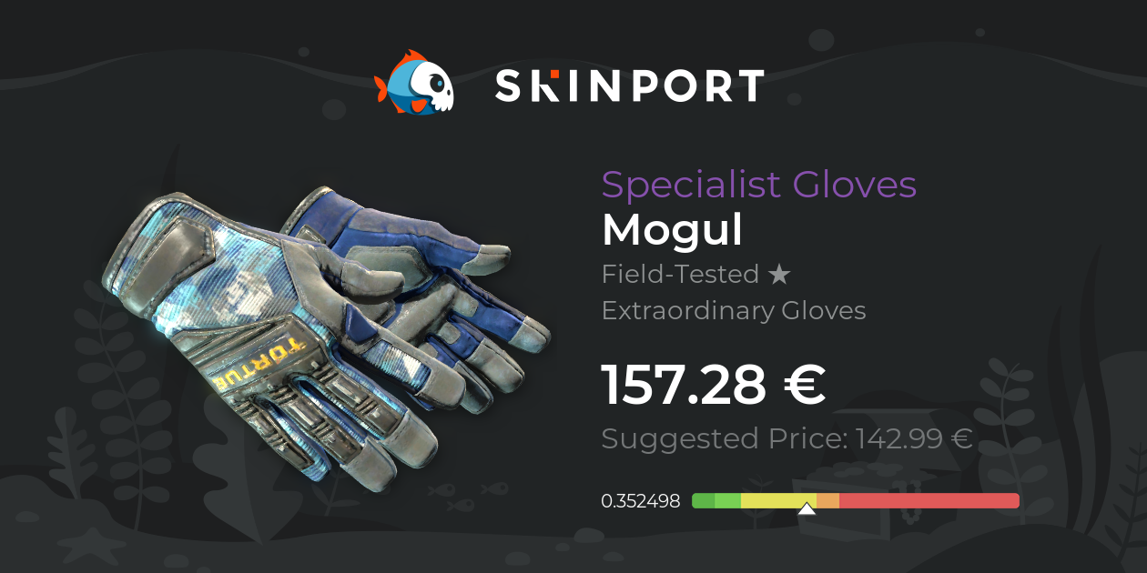 Specialist Gloves | Mogul (Field-Tested) - Counter-Strike 2 - Skinport