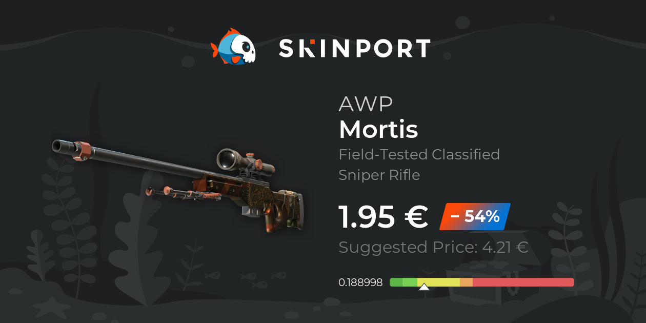 AWP | Mortis (Field-Tested) - Counter-Strike 2 - Skinport