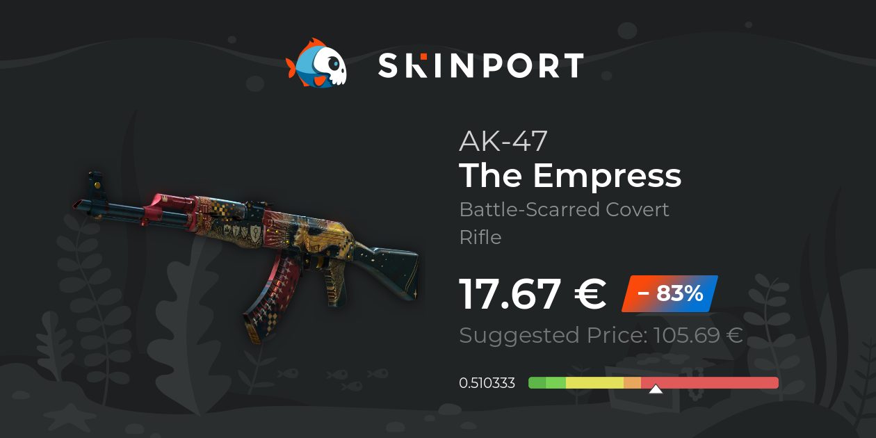 AK-47 | The Empress (Battle-Scarred) - Counter-Strike 2 - Skinport