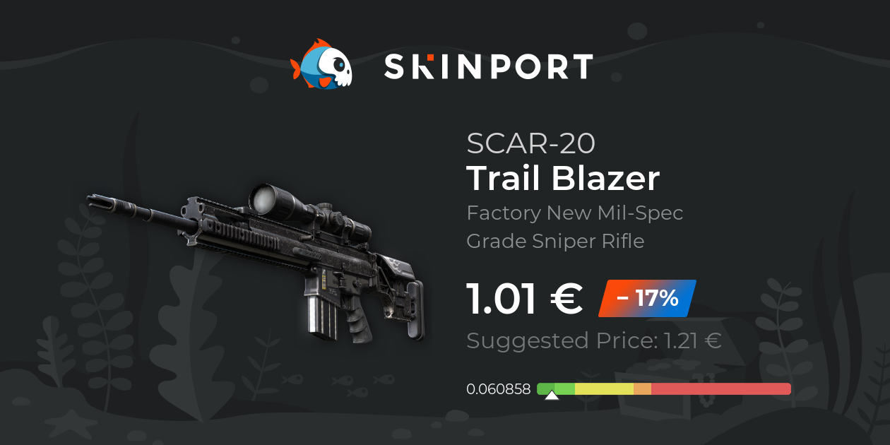 SCAR-20 | Trail Blazer (Factory New) - Counter-Strike 2 - Skinport