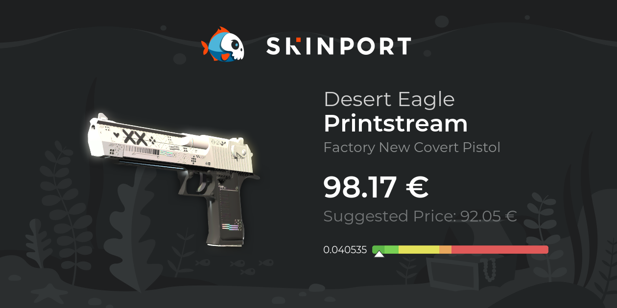 Desert Eagle | Printstream (Factory New) - Counter-Strike 2 - Skinport