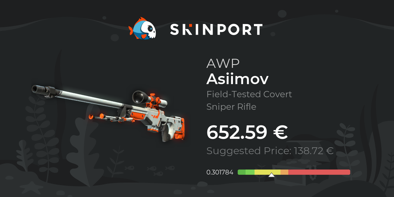 AWP | Asiimov (Field-Tested) - Counter-Strike 2 - Skinport