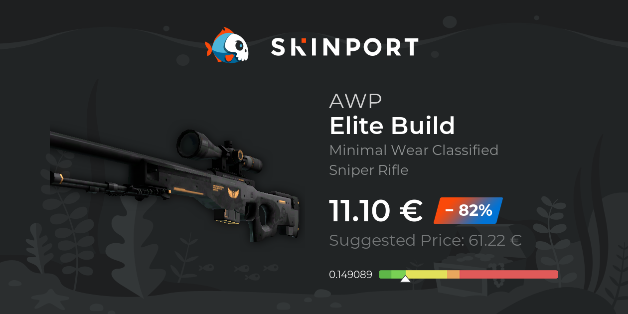AWP | Elite Build (Minimale Gebrauchsspuren) - Counter-Strike 2 - Skinport