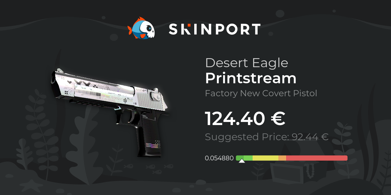 Desert Eagle | Printstream (Factory New) - CS2 - Skinport