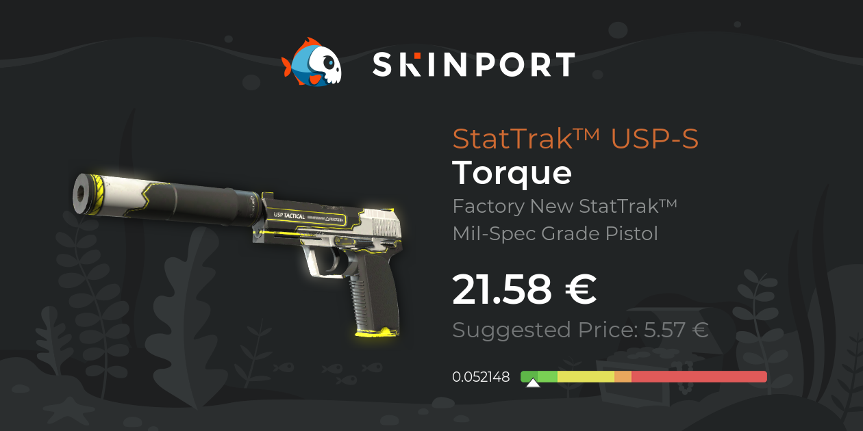StatTrak™ USP-S | Torque (Factory New) - Counter-Strike 2 - Skinport