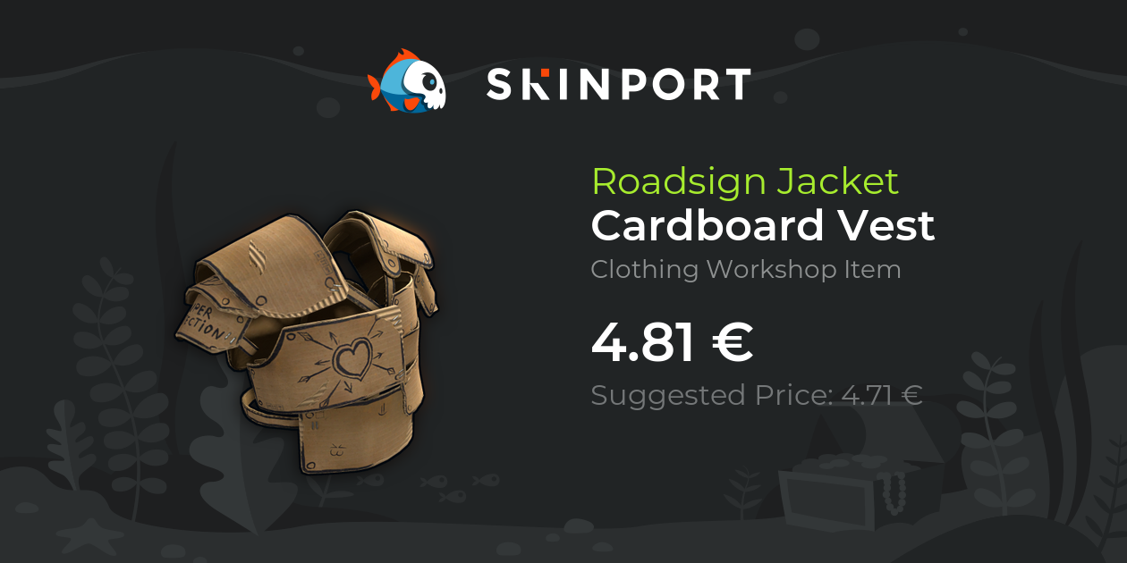 Cardboard Vest - Rust - Skinport