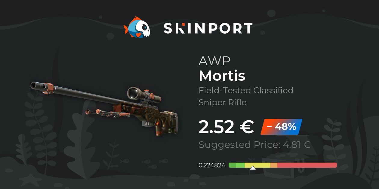 AWP | Mortis (po testach bojowych) - Counter-Strike 2 - Skinport