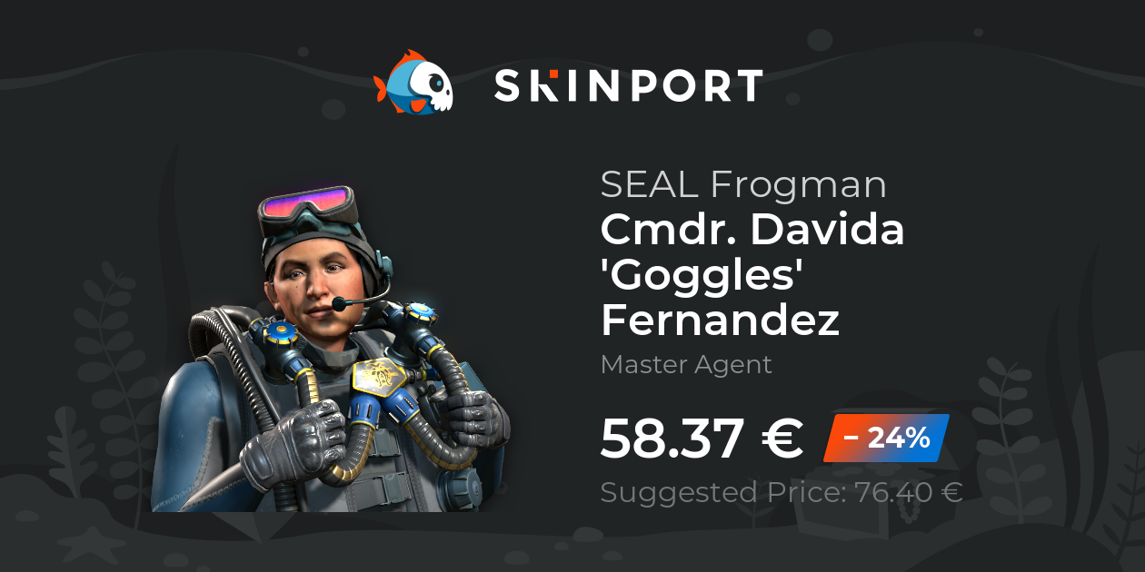 Cmdr. Davida 'Goggles' Fernandez | SEAL Frogman - Counter-Strike 2 ...