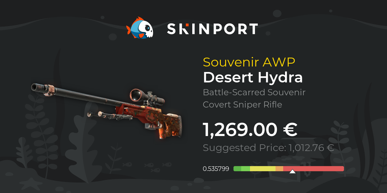 Souvenir AWP | Desert Hydra (Battle-Scarred) - Counter-Strike 2 - Skinport