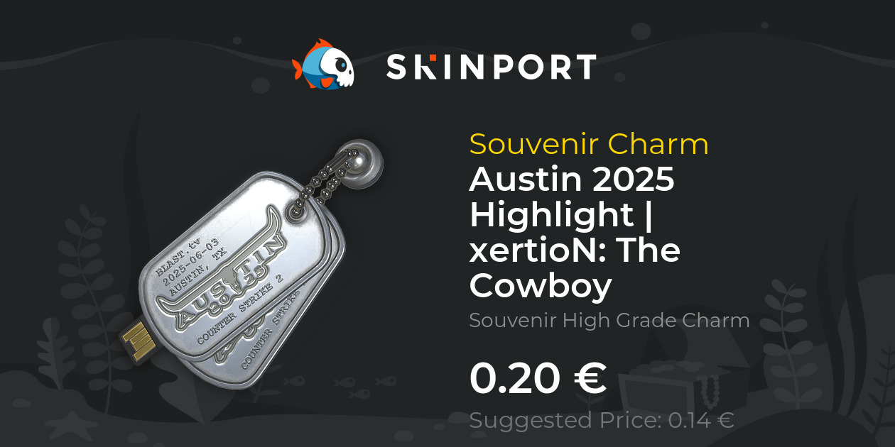 Сувенирный Брелок | Яркий момент BLAST.tv Austin Major 2025 | xertioN ...