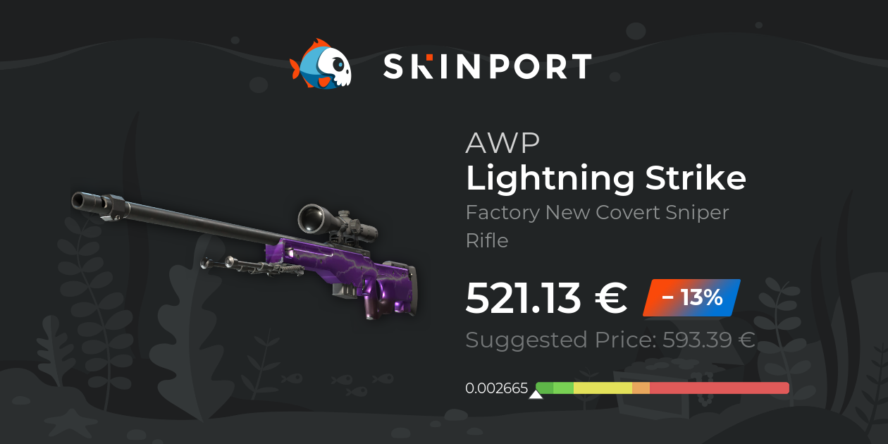 AWP | Lightning Strike (Factory New) - Counter-Strike 2 - Skinport