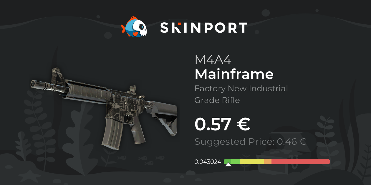 M4A4 | Mainframe (Factory New) - Counter-Strike 2 - Skinport