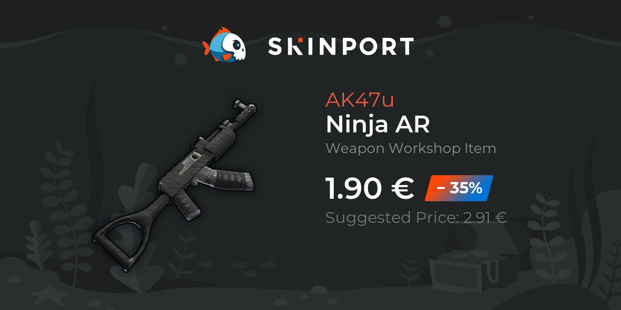 Ninja AR - Rust - Skinport