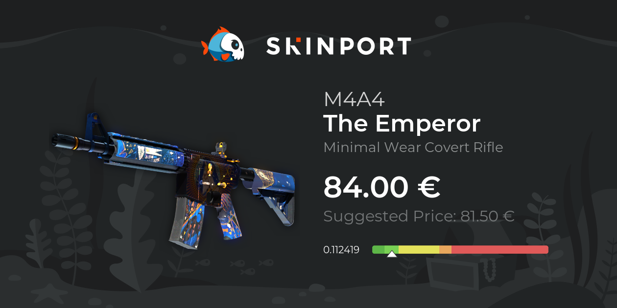 M4A4 | The Emperor (Minimal Wear) - Counter-Strike 2 - Skinport