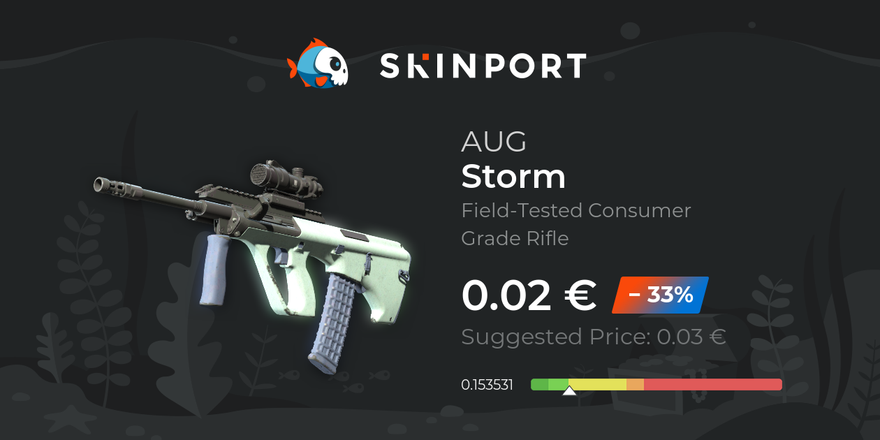 AUG | Storm (Field-Tested) - Counter-Strike 2 - Skinport