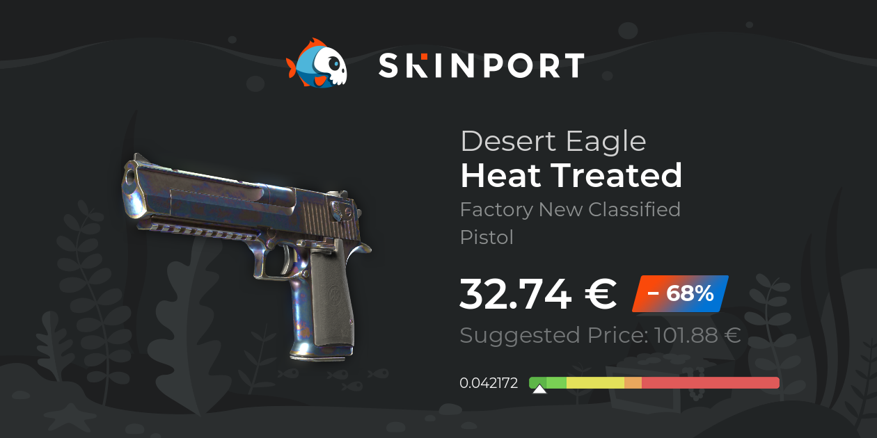 Desert Eagle | Heat Treated (Factory New) - Counter-Strike 2 - Skinport