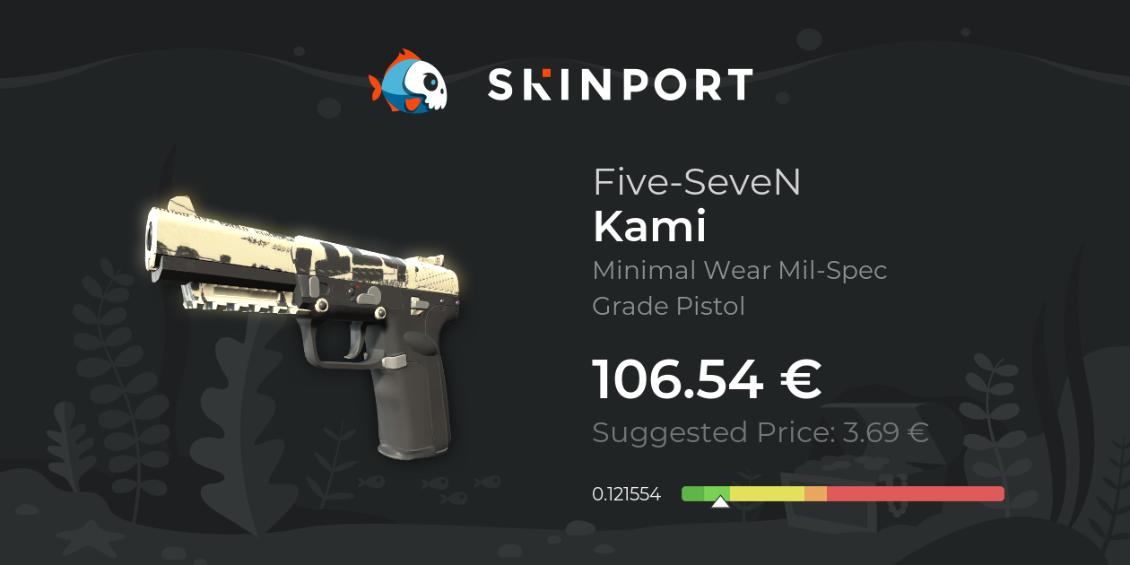 Five-SeveN | Kami (Minimal Wear) - Counter-Strike 2 - Skinport