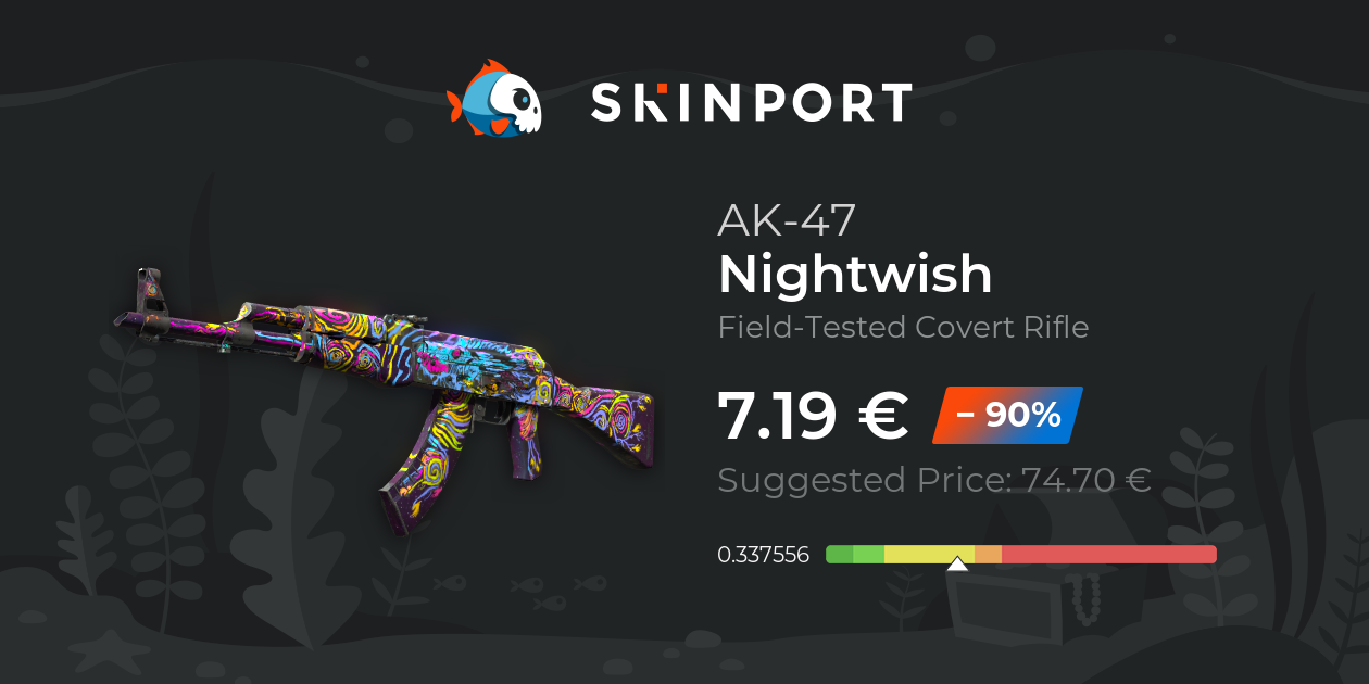 AK-47 | Nightwish (Field-Tested) - Counter-Strike 2 - Skinport