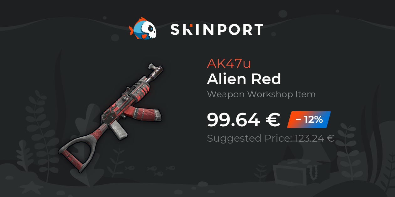 Alien Red - Rust - Skinport