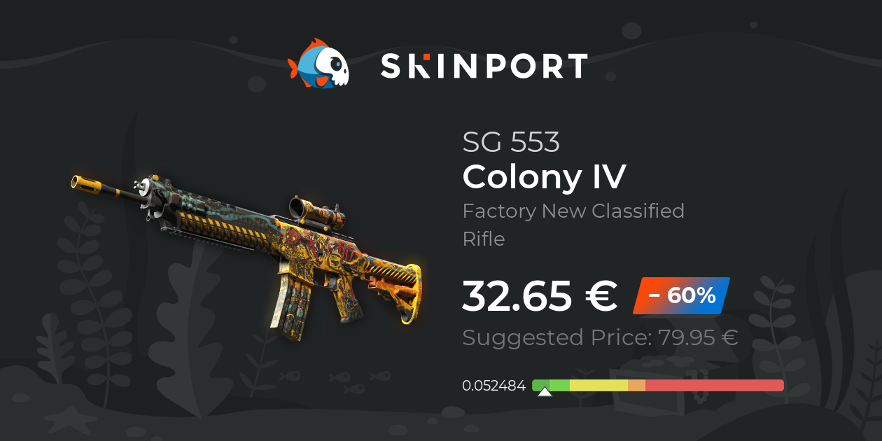 SG 553 | Colony IV (Factory New) - Counter-Strike 2 - Skinport