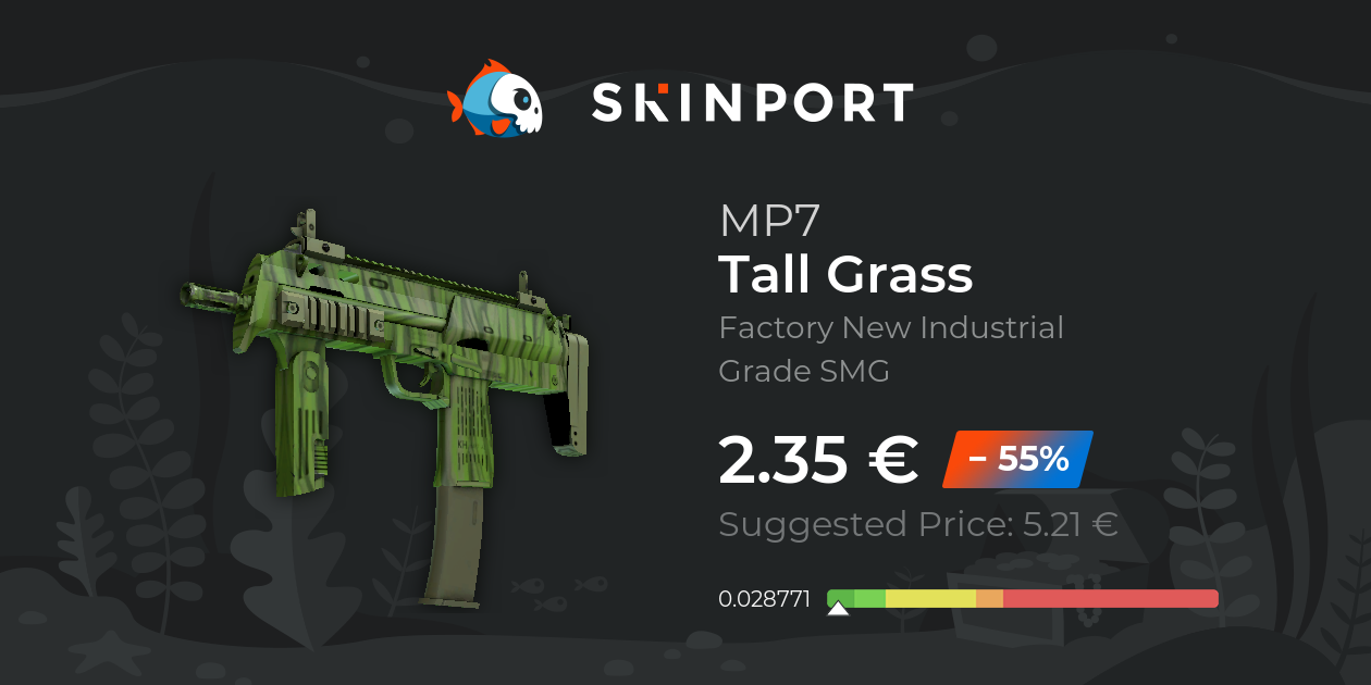 MP7 | Tall Grass (Factory New) - Counter-Strike 2 - Skinport