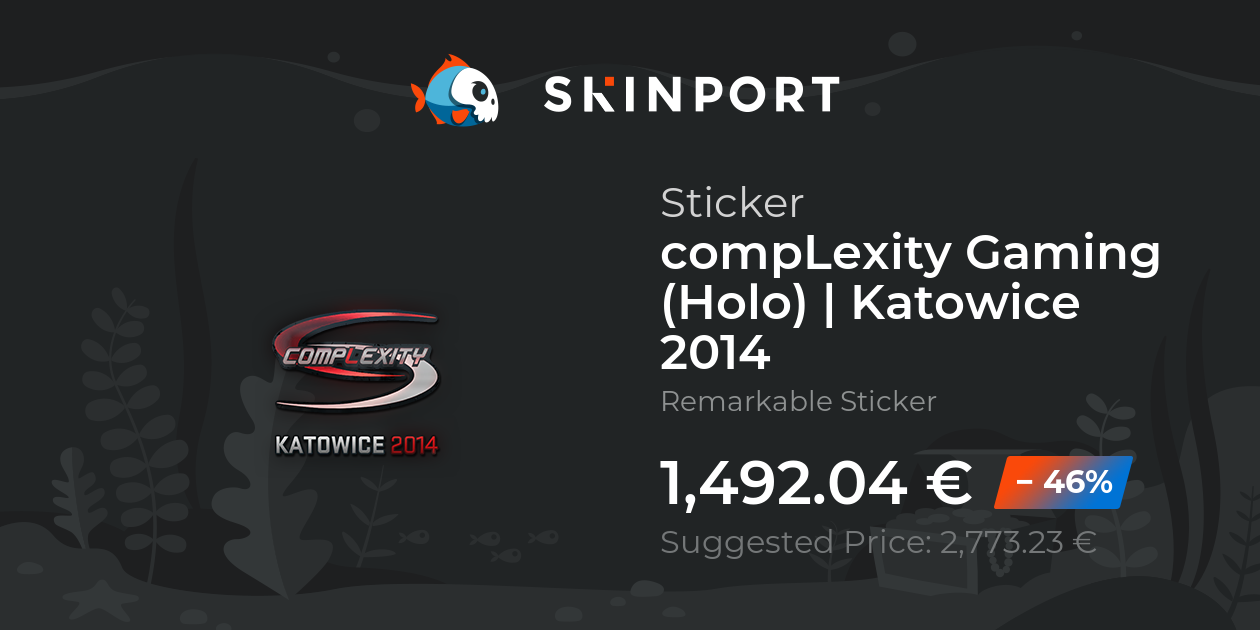 Sticker | compLexity Gaming (Holo) | Katowice 2014 - Counter-Strike 2 ...