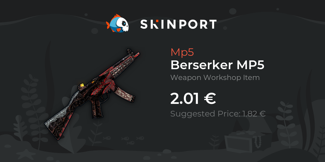 Berserker MP5 - Rust - Skinport