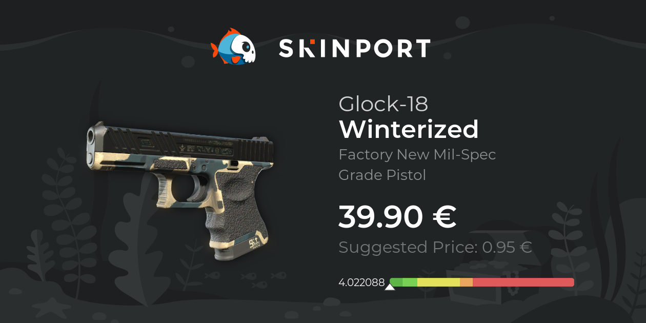 Glock-18 | Winterized (Factory New) - Counter-Strike 2 - Skinport