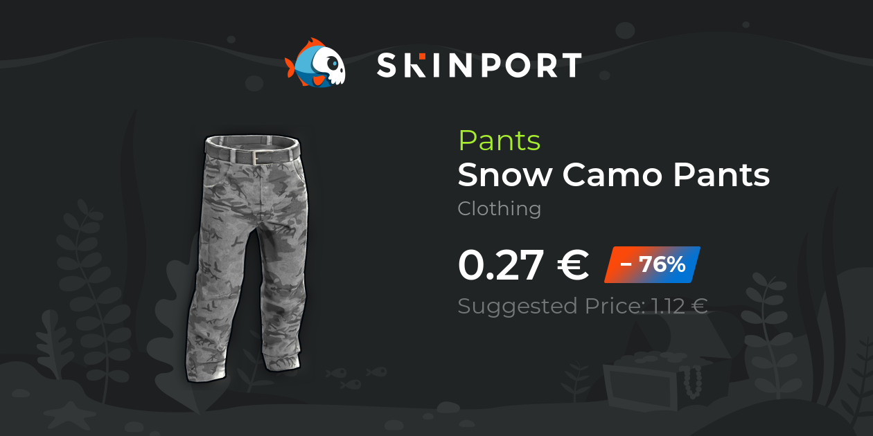 Snow Camo Pants - Rust - Skinport