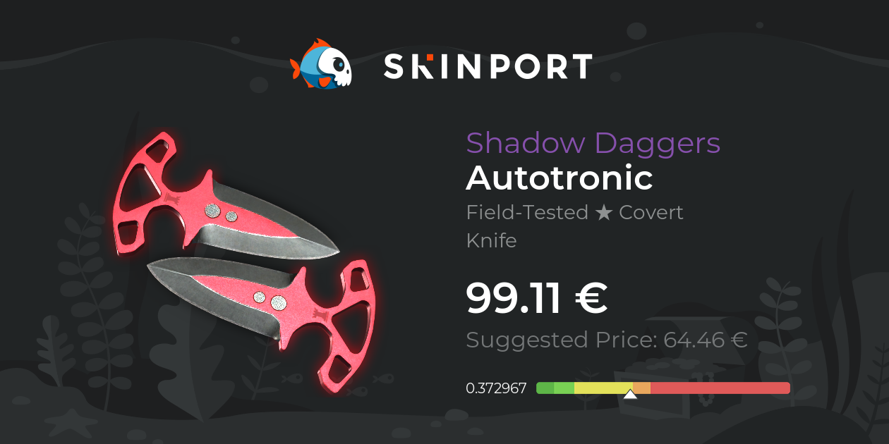 Shadow Daggers | Autotronic (Field-Tested) - Counter-Strike 2 - Skinport