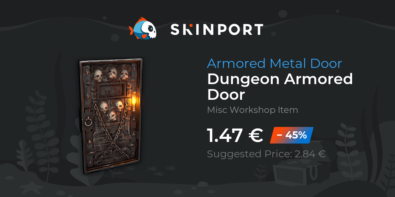 Dungeon Armored Door - Rust - Skinport
