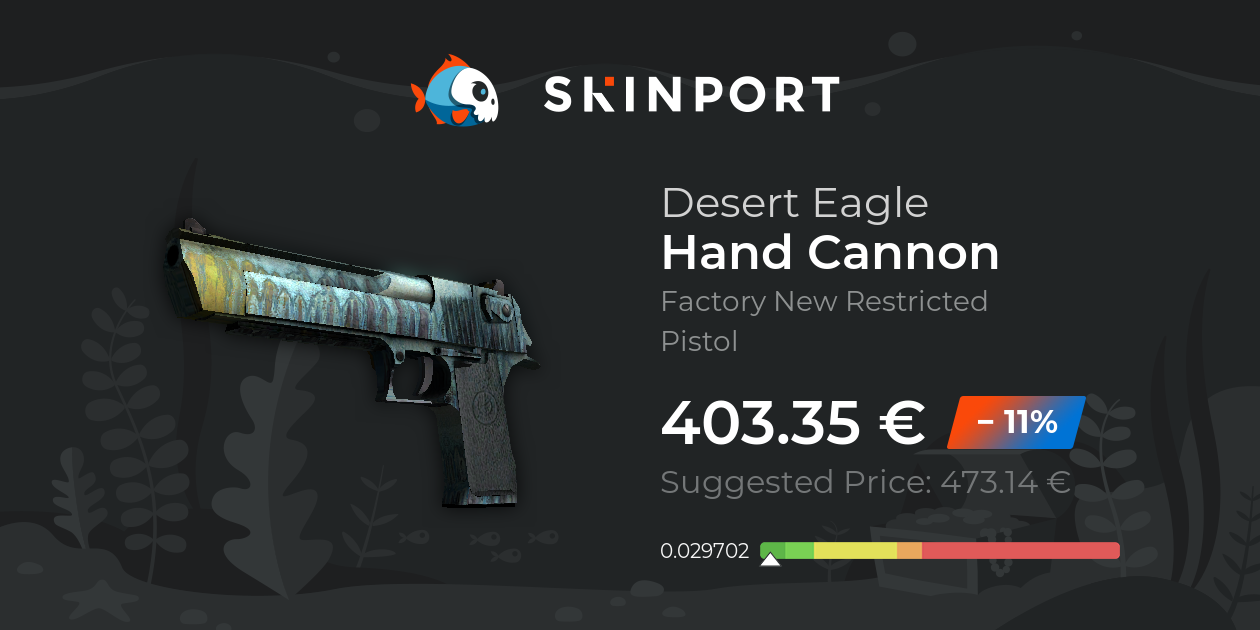 Desert Eagle | Hand Cannon (Fabriksny) - CS:GO - Skinport