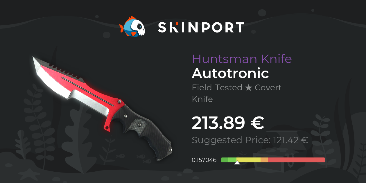 Huntsman Knife | Autotronic (Field-Tested) - Counter-Strike 2 - Skinport